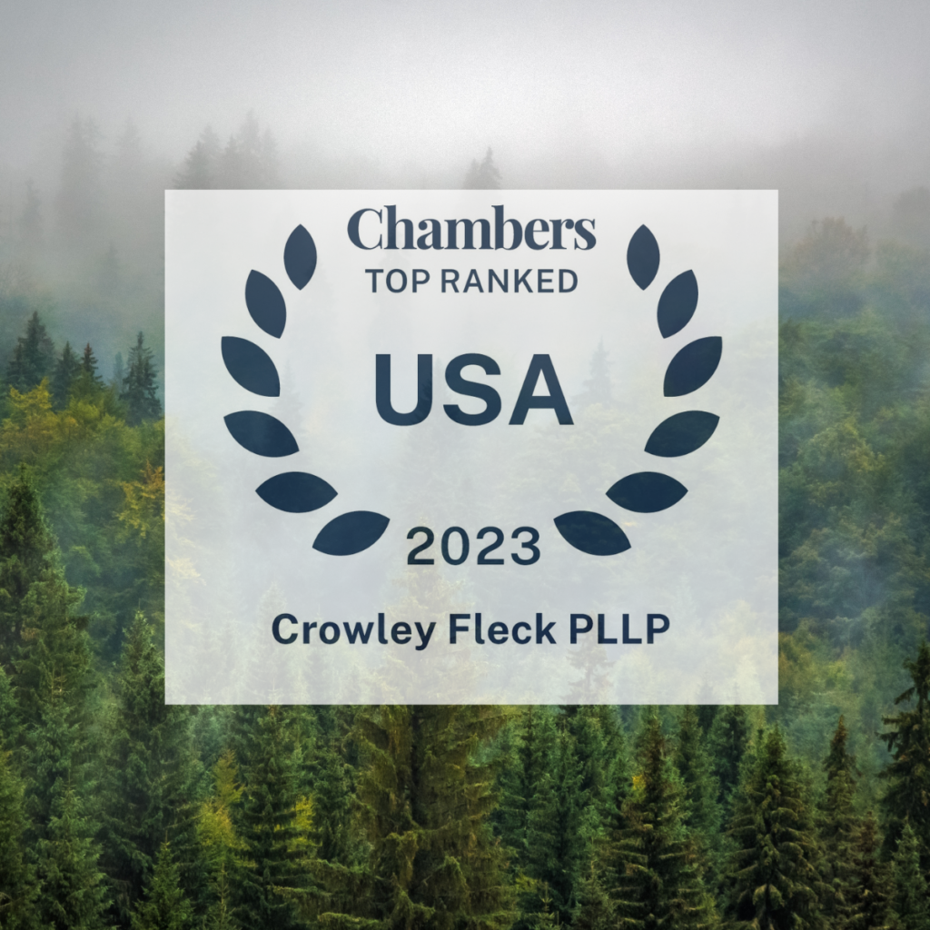 Chambers and Partners 2023 Rankings - Crowley Fleck Law